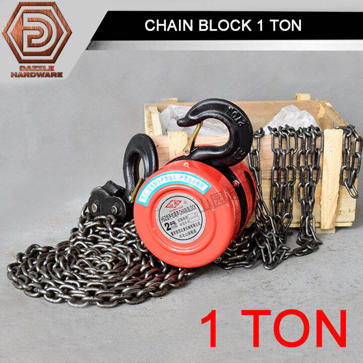 1 ton Chain block chain lifting block lever block chain hoist rantai ...
