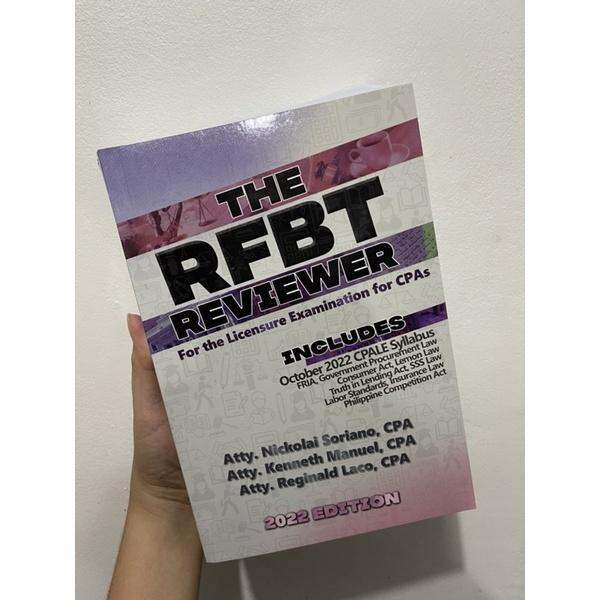 The RFBT Reviewer 2022 by Attys. Soriano Manuel and Laco | Lazada PH