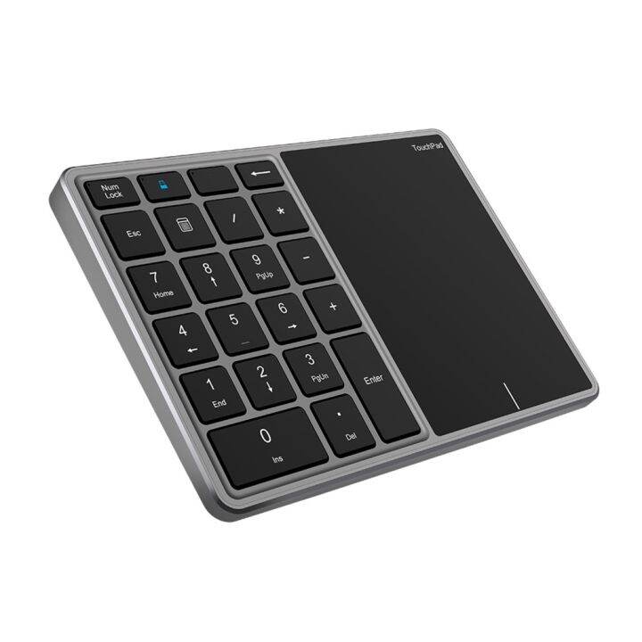 [NEW] Numeric Keypad Numpad Bluetoothcompatible+2.4GHz Wireless With ...