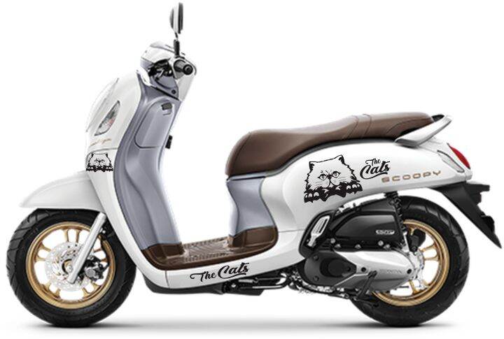 STICKER CUTTING SCOOPY NEW/SCOOPY OLD THE CATS | Lazada Indonesia