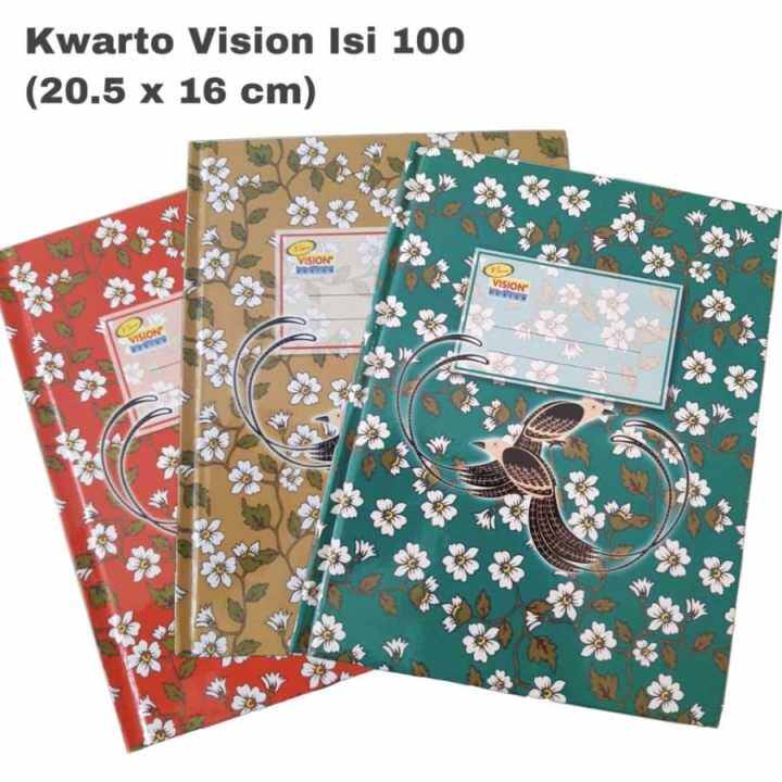 Buku New Vision Design Isi 100 Ukuran A5 Hard Cover Lembar Catatan ...