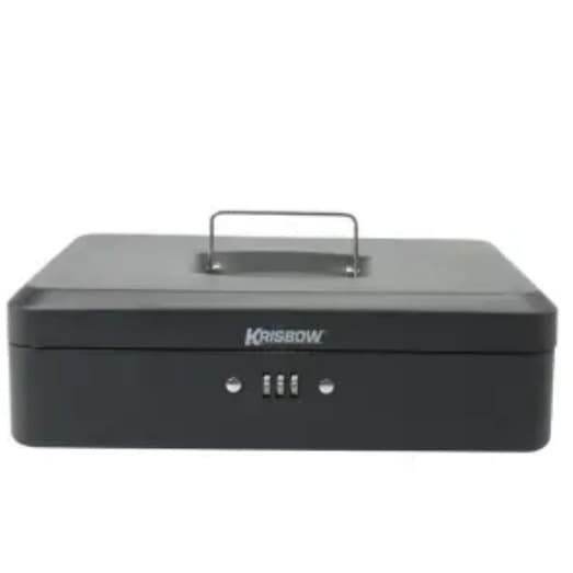 Krisbow Cash Box Minimalisdengan Nomor Kombinasi/Brankas Penyimpanan ...