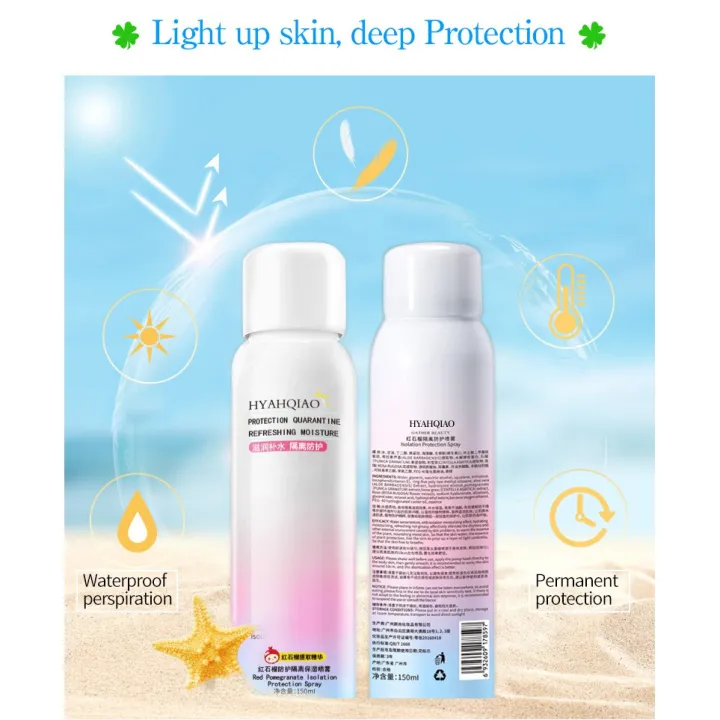MAYCREATE Sunscreen Spray Isolation Brightening Whitening BUY 1 GET 1 ...