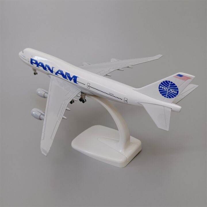 20Cm Alloy Metal USA Air Pan American World Airways PAN AM Boeing 747 ...