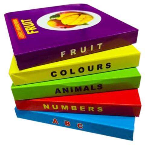 5 in 1 Books Set Lovely Board - Book Hardbound Books WITH FREE MYSTERY ...