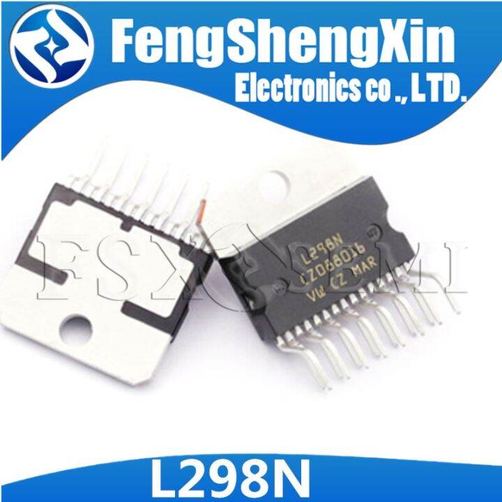 2pcs/lot L298N ZIP-15 L298 IC Stepper motor driver chip/drive bridge ...
