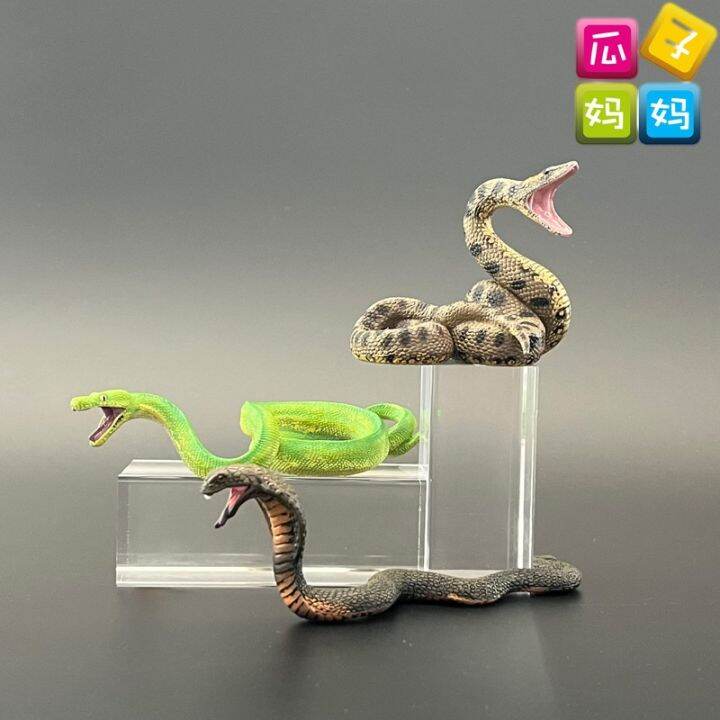 🦍 Genuine and exquisite model collecta I you his green anaconda cobra ...