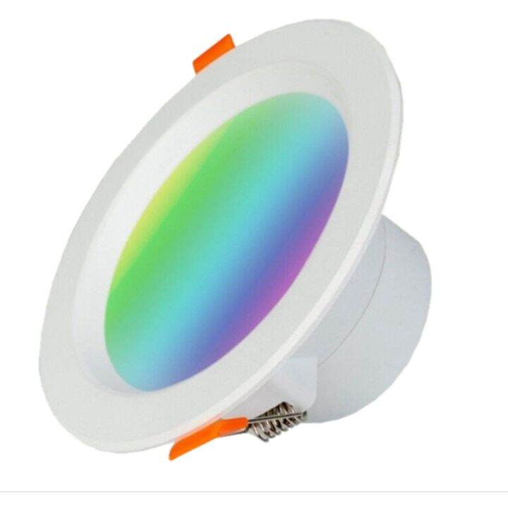 WiFi Smart Downlight Recessed Ceiling Light 7W RGBCW Colorful Smart ... WiFi Smart Downlight Recessed Ceiling Light 7W RGBCW Colorful Smart ...
