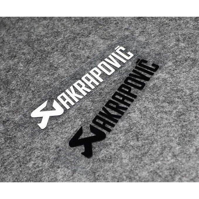 สติ๊กเกอร์ AKRAPOVIC sticker moto | Lazada.co.th
