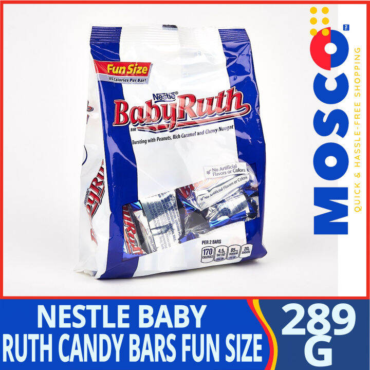 Nestle Baby Ruth Candy Bars Fun Size 289g | Lazada PH