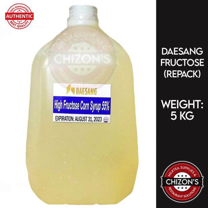 nejeu5 Daesang Fructose Syrup 1 Gallon for Milktea Frappe Coffee Juice ...