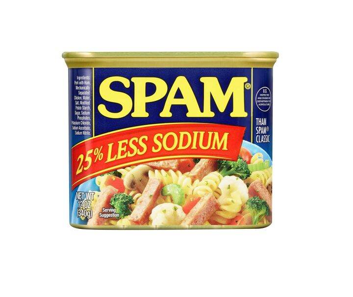 Spam 25% Less Sodium ( 340g ) | Lazada PH