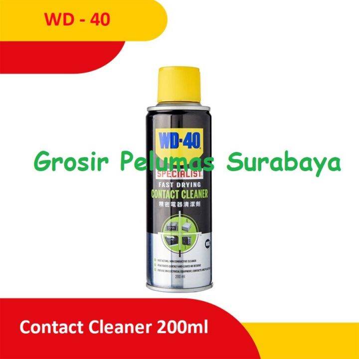 WD40 WD 40 WD-40 Specialist contact cleaner fast drying 200ml spray | Lazada Indonesia