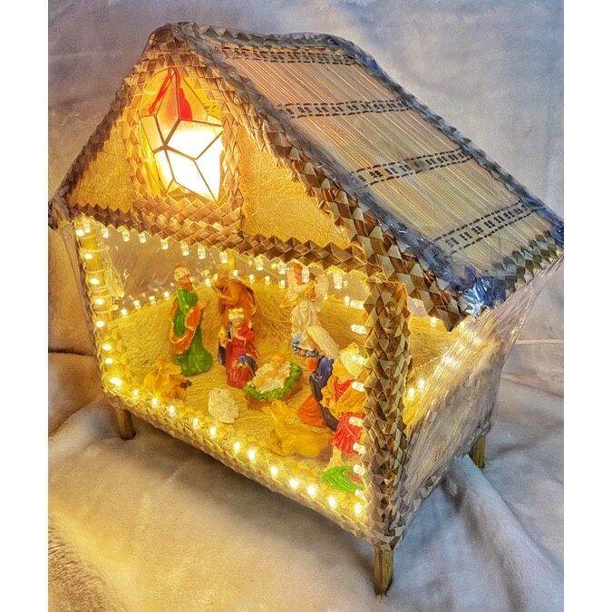 V7e[The Crafty Chic]BELEN IN BAHAY KUBO Handcrafted Christmas Belen ...