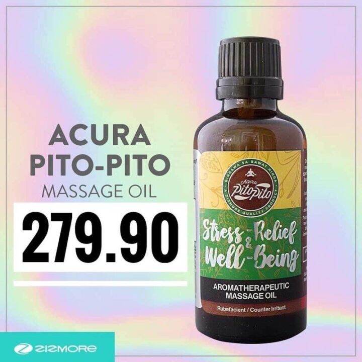 Zizmore Acura Pito-Pito (Massage Oil) | Lazada PH