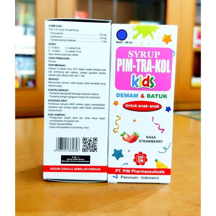 Pimtrakol Kids Strawberry 60 ml | Lazada Indonesia