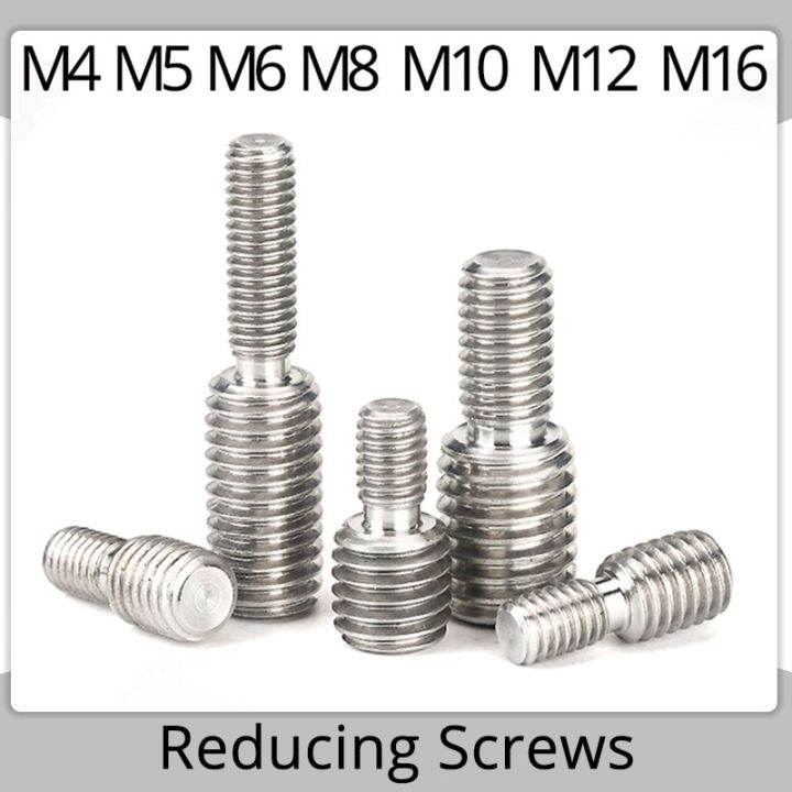 M4 M5 M6 M8 M10 M12 M16 Reducing Screws Camera Adapter Converter Bolt Conversion 304 Stainless ...