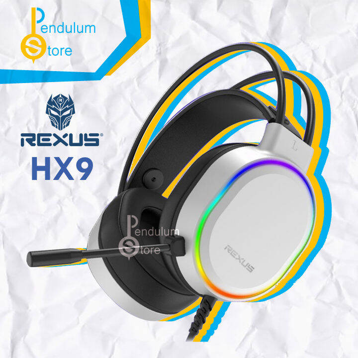 Rexus Headset Gaming Thundervox HX9 RGB USB Plug Surround 7.1 High ...