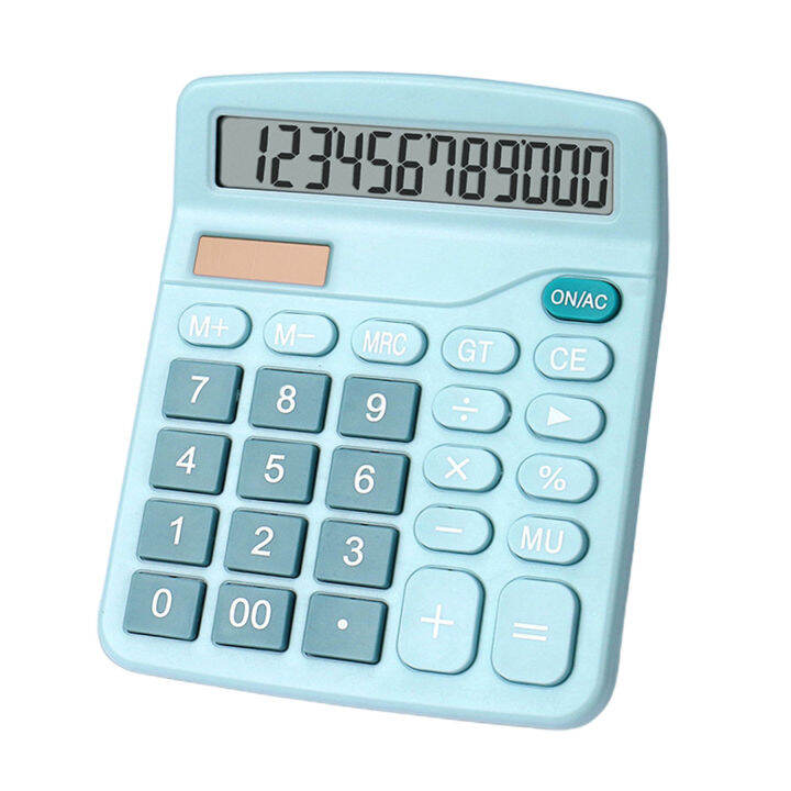 DX-837B 12-Digit Dual Power Supply Handheld Desktop Calculator with Large LCD Display | Lazada PH