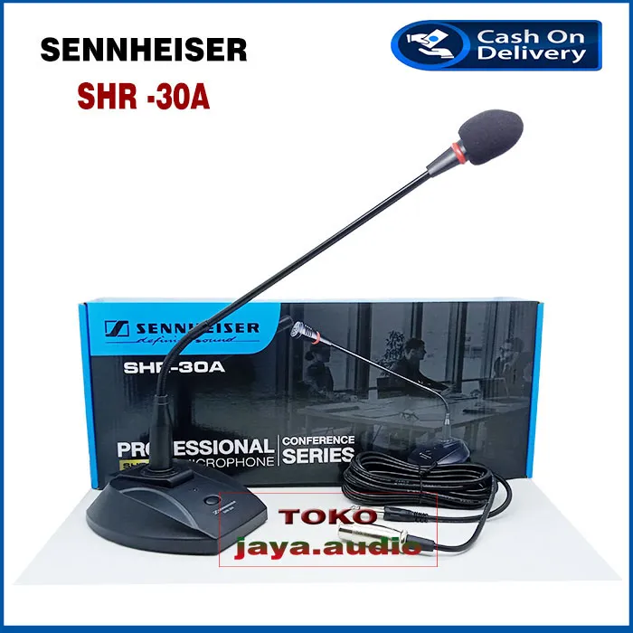 Mic Meja Rapat Sennheiser SHR-30A Microphone Podium Konferensi Mik ...
