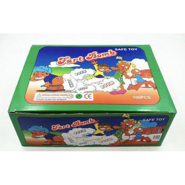 [Hot sales] Fart bomb prank utot 1box 100pcs | Lazada PH