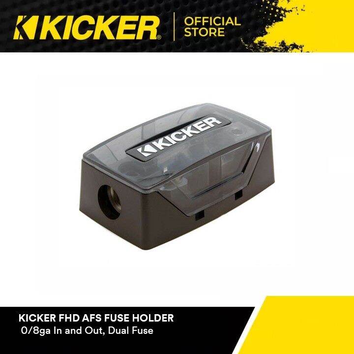 Kicker AFS Fuse Holder, 0/8ga In and Out, Dual Fuse (FHD) | Lazada PH