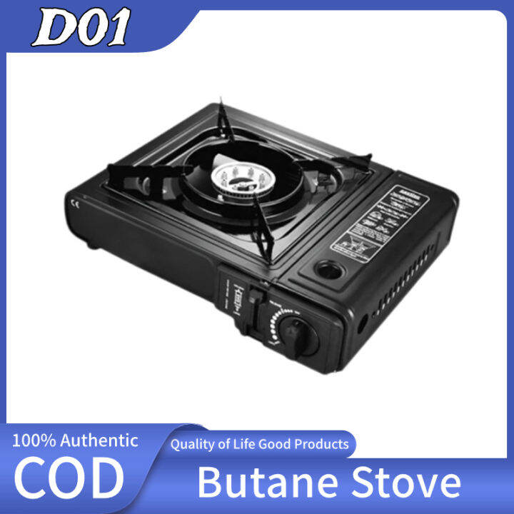 Butane Stove Outdoor Portable Picnic Grill Safety Explosion Proof Windproof Home High Power Gas