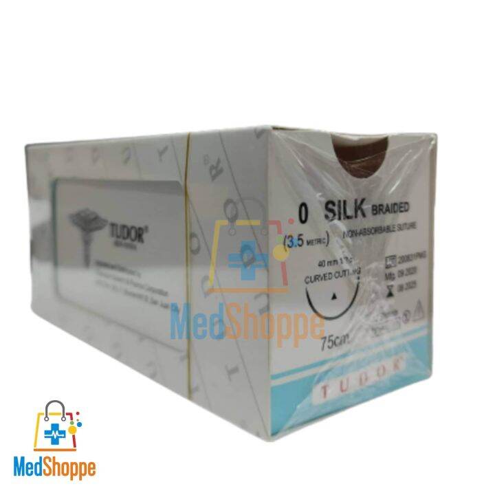 0 Silk Suture Braided (Non Absorbable Suture) | Lazada PH