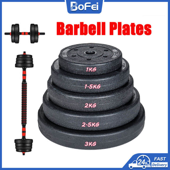 Dumbbell Plates 1/1.25/1/1.5/2/2.5KG Weights Plates Barbell Plates ...