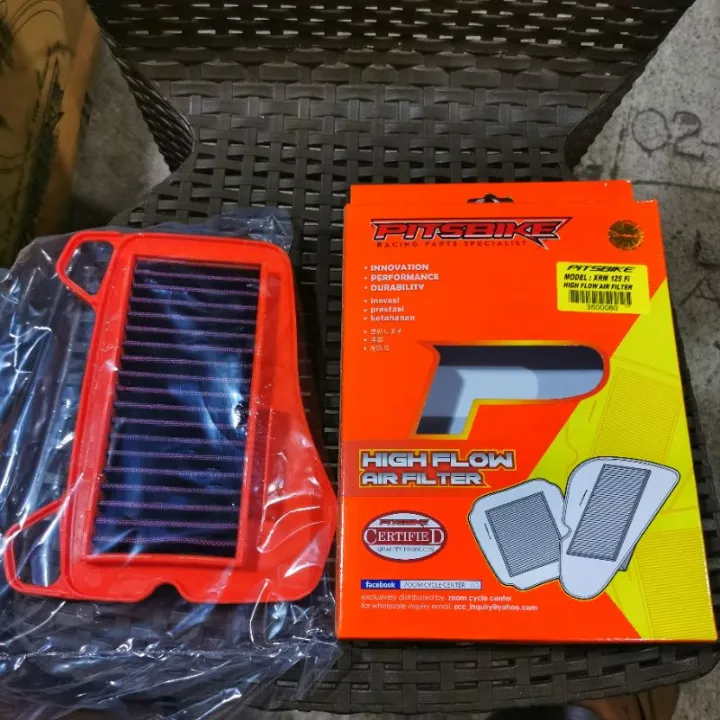 Pitsbike Racing airfilter air filter washable type Aerox Nmax 155 ...