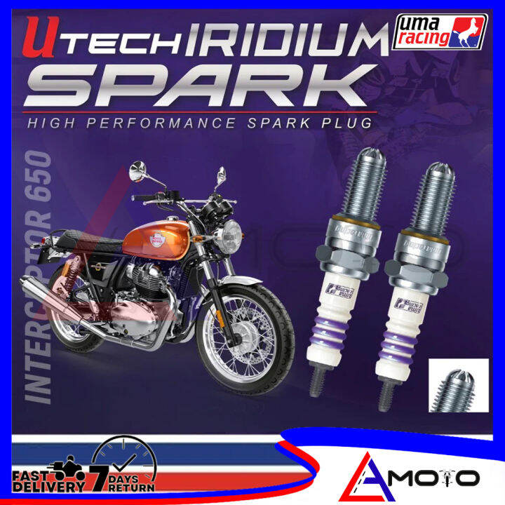 (PER PC) UMA RACING UTECH IRIDIUM HIGH PERFORMANCE SPARK PLUG RAIDER ...