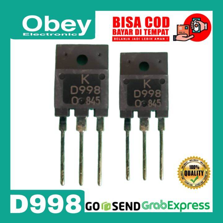 Transistor D998/D 998 | Lazada Indonesia
