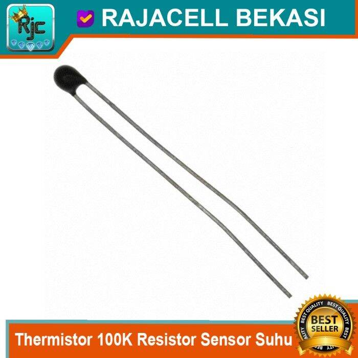 NTC Thermistor 100K Thermal Resistor Sensor Suhu MF52A 104J7 | Lazada ...