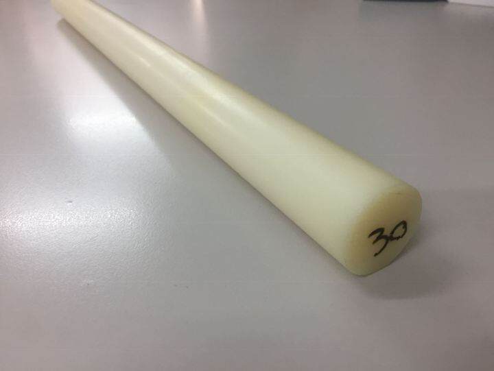 ERTALON® 6 PLA 30mm diameter x 500mm L MC Nylon Rod MC907 Monomer Cast ...