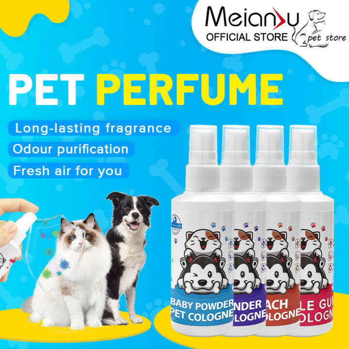 MEIANVU Pet Cologne Parfum with Moisturizer Fragrance Spray Odor ...