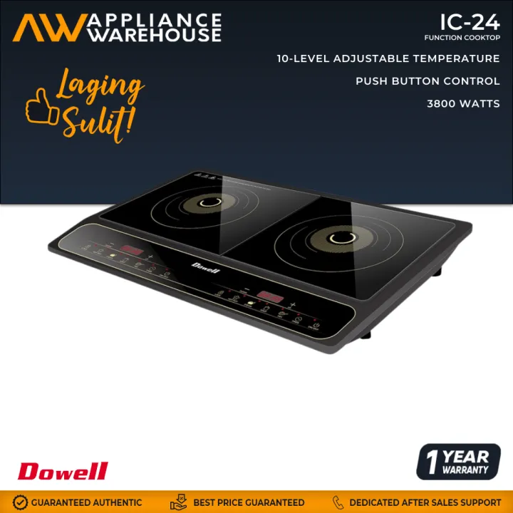 Dowell IC-24 Induction Cooker with free Stainless Steel Cooking Pot ...