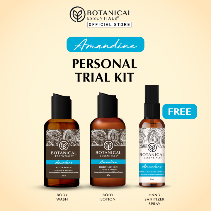 Botanical Essentials - AMANDINE Personal Trial Kit | Lazada Indonesia