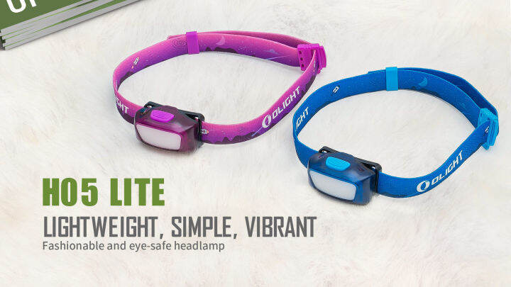 ไฟฉายคาดหัว Olight H05 Lite Fashionable and EYE-Caring Headlamp | Lazada.co.th