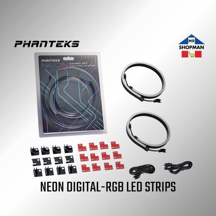Phanteks Neon Digital RGB LED Strips Combo / M5 | Lazada PH