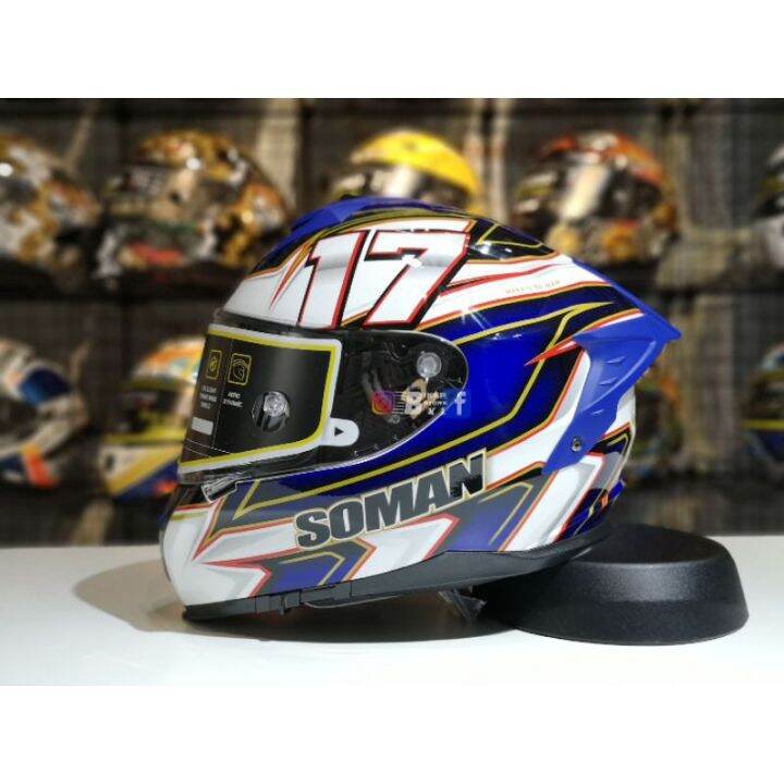 Original SOMAN X-Series Full Face Helmet | Lazada