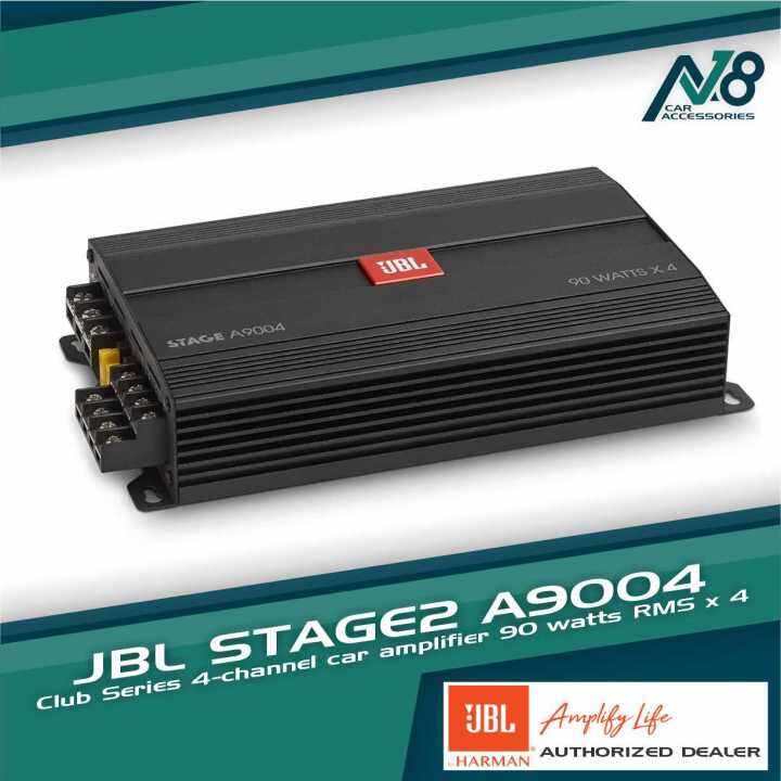 JBL Stage2 A9004 Series 4-channel car amplifier 90 watts RMS x 4 ...