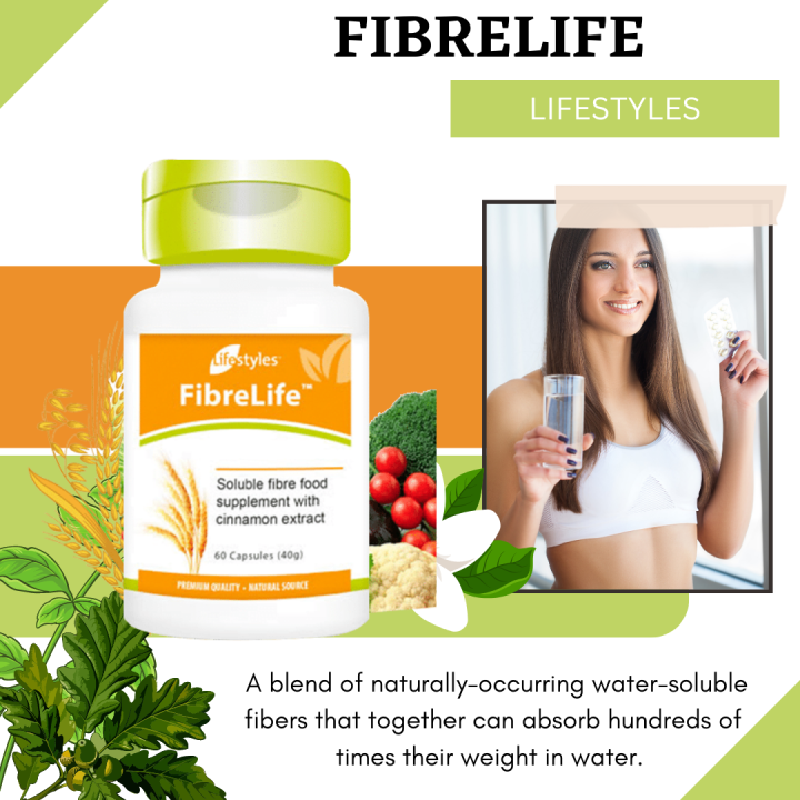 Lifestyles FIBRELIFE 60 Capsules | Lazada PH
