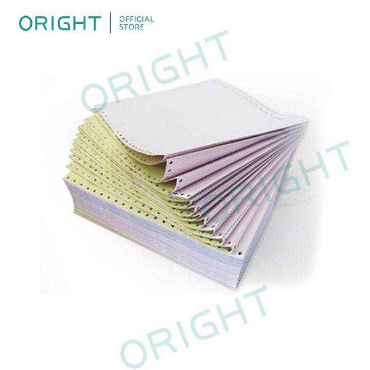 Carbonless Continuous Paper for Dot Matrix Printer 1/2 3-ply study ...