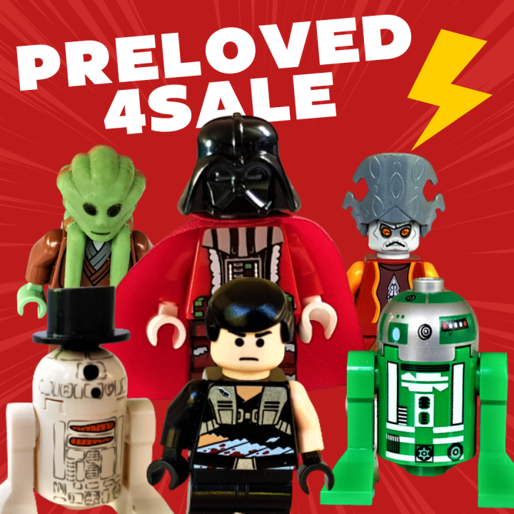[PRELOVED] Lego Minifigures SW DarthVader |R2D2| Yoda |Kit |Nute ...