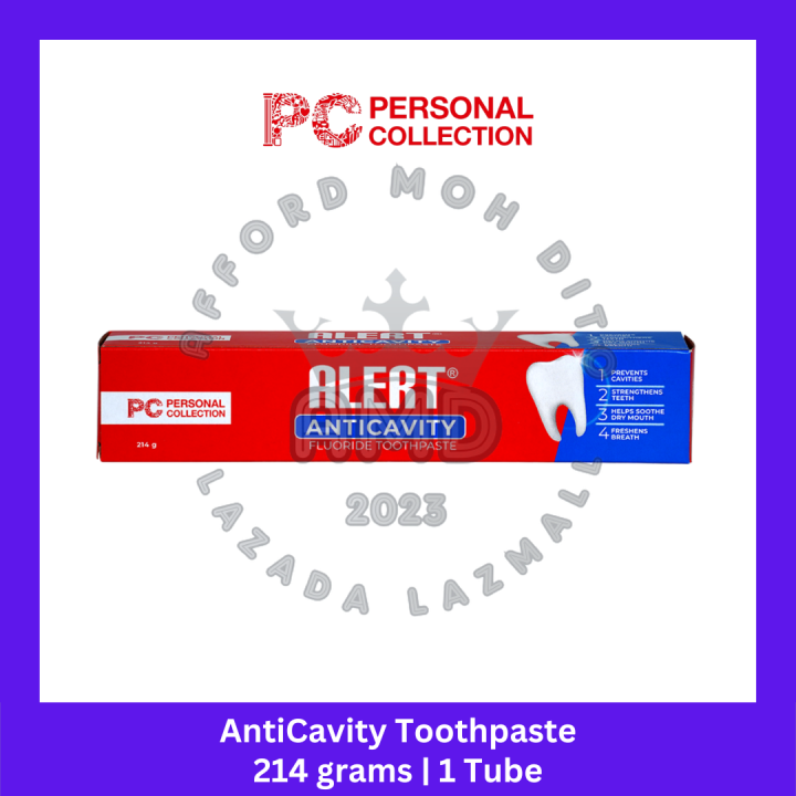Original Personal Collection Alert Anticavity Toothpaste 214 grams ( 1 ...