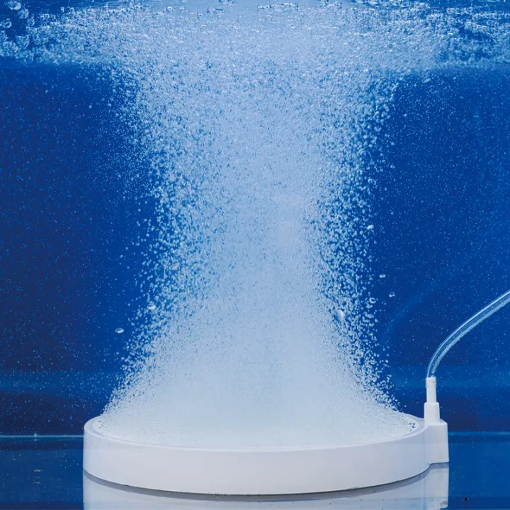 Nano-gas disc stone fish tank bubble stone bubble disc oxygen pump gas ...