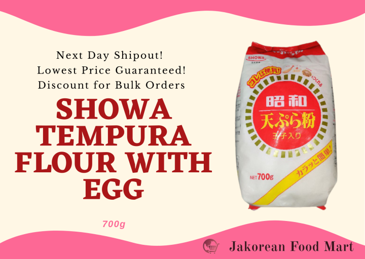 Showa Tempura Flour with Egg, 700g | Lazada PH