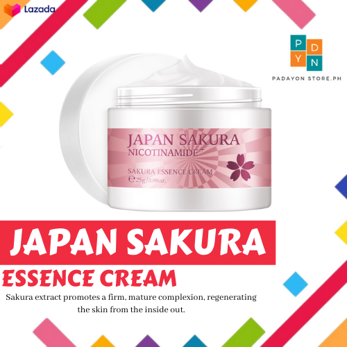 Japan Sakura Cream Moisturizing Whitening Serum Anti Aging Firming Acne ...