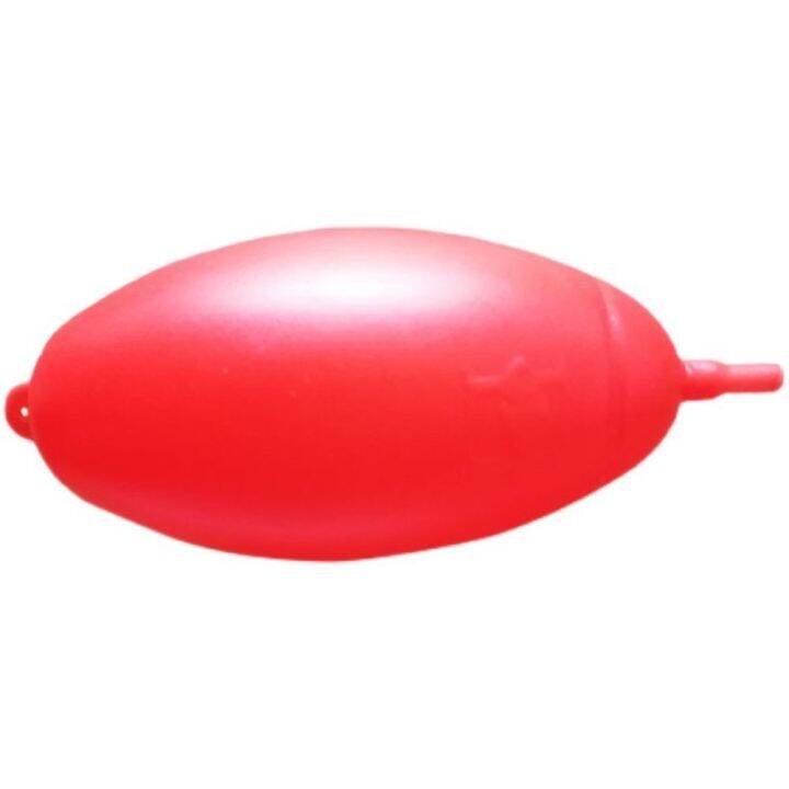 FUNNYDA 10pcs Long Throw Fishing Float Bobber Positioning Float Red ...