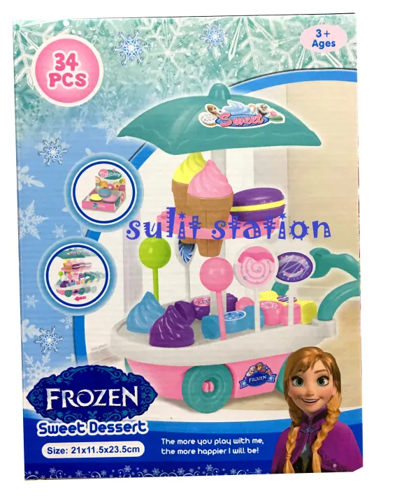 FROZEN ELSA ANNA ANA GIRLS SWEET DESSERT ICE CREAM SNACK STORE FOOD ...
